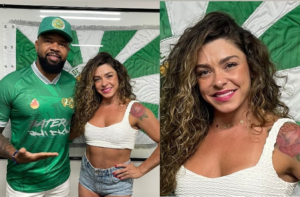 Rainha da Mocidade fugiu de ex abusivo e foi secretária do marido