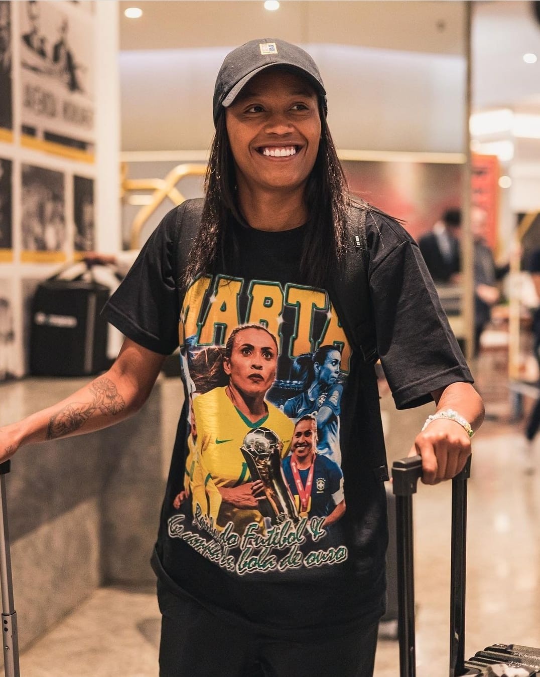 Ary Borges, heroína da estreia do Brasil na Copa, conta com 'amuleto ...