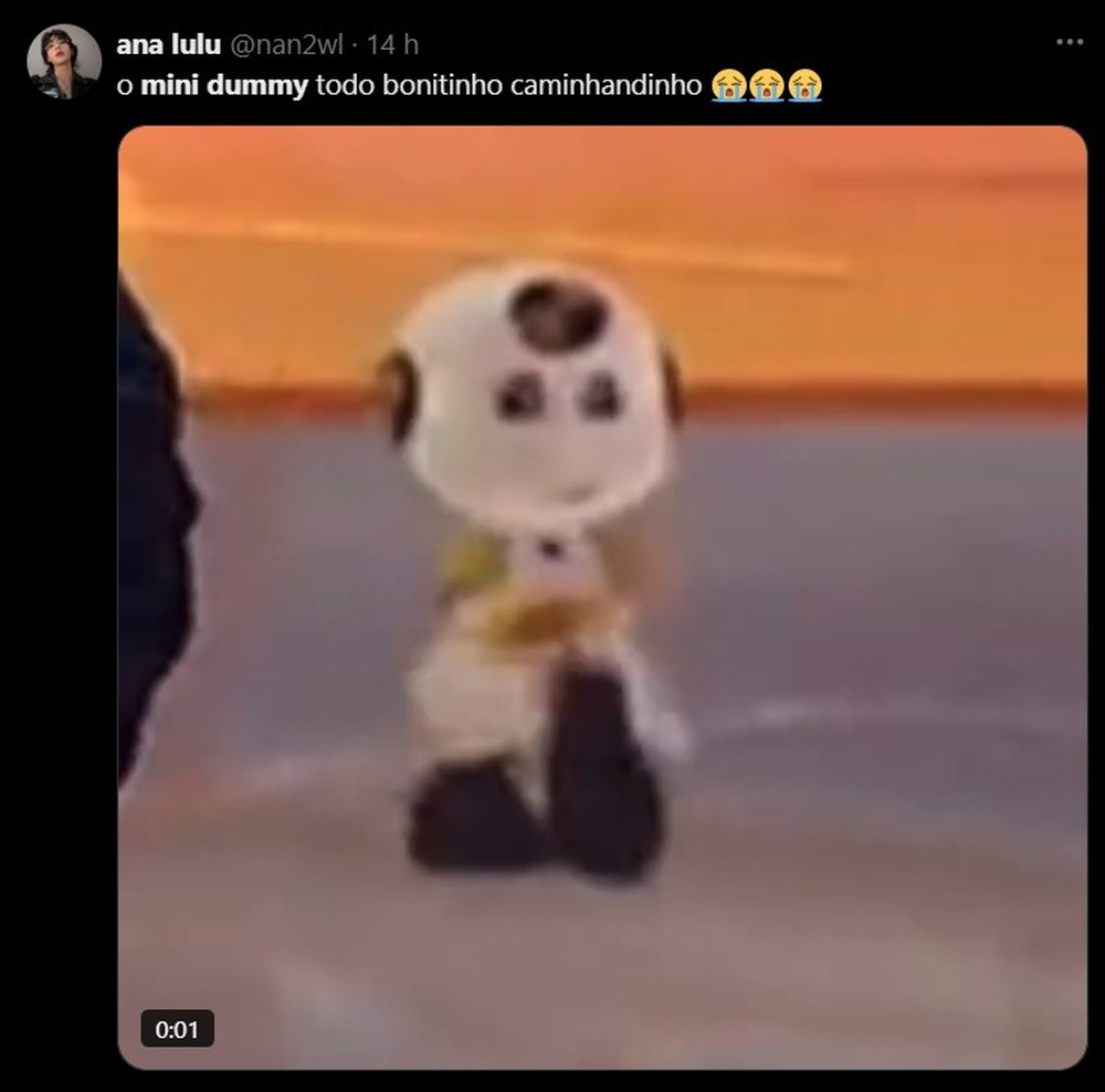 Mini dummy do 'BBB 25' rouba a cena e ganha as redes: 'Protagonista ...