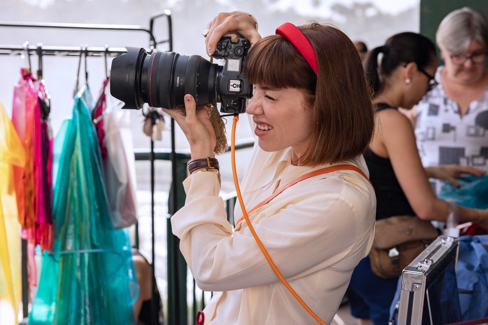 Alice Wegmann posta bastidores de 'Vale tudo' em Foz do Iguaçu e vibra ...