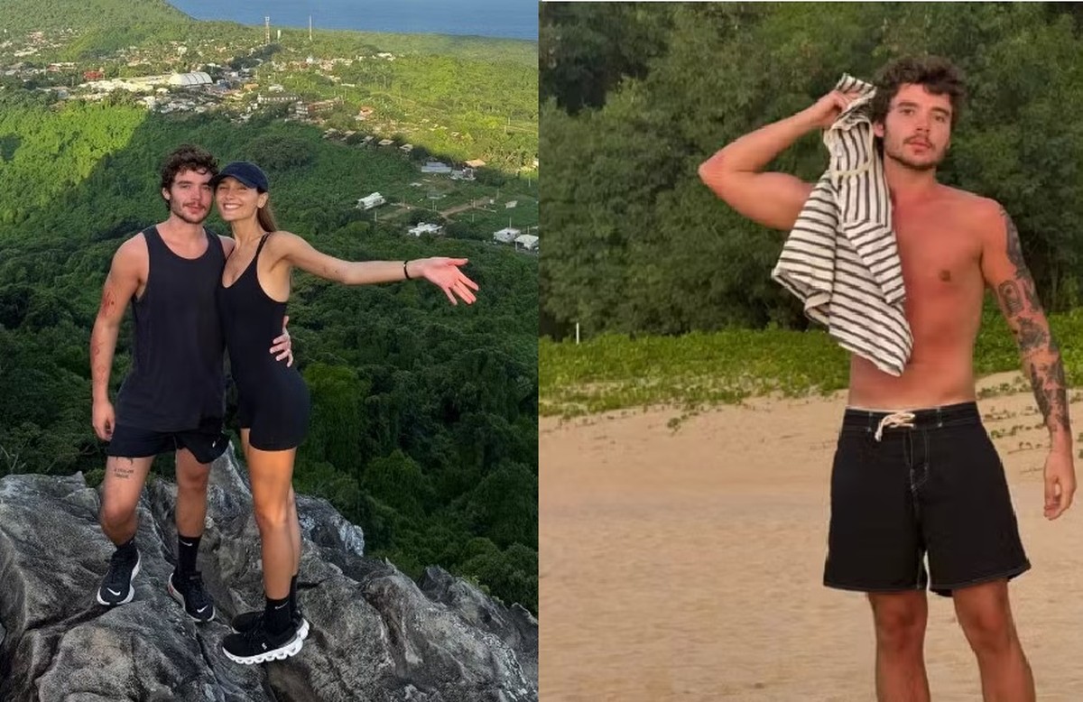 Marido de Sasha, João Lucas posta foto do bumbum e depois apaga: 'Era para o close friends'