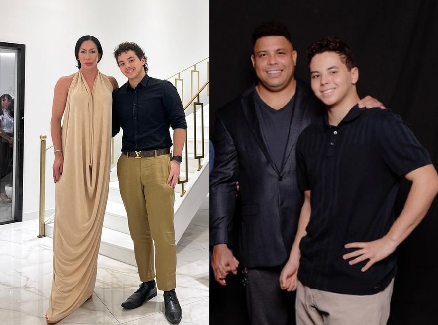 Filho de Ronaldo Fenômeno e Michele Umezu quer seguir passos dos pais ...
