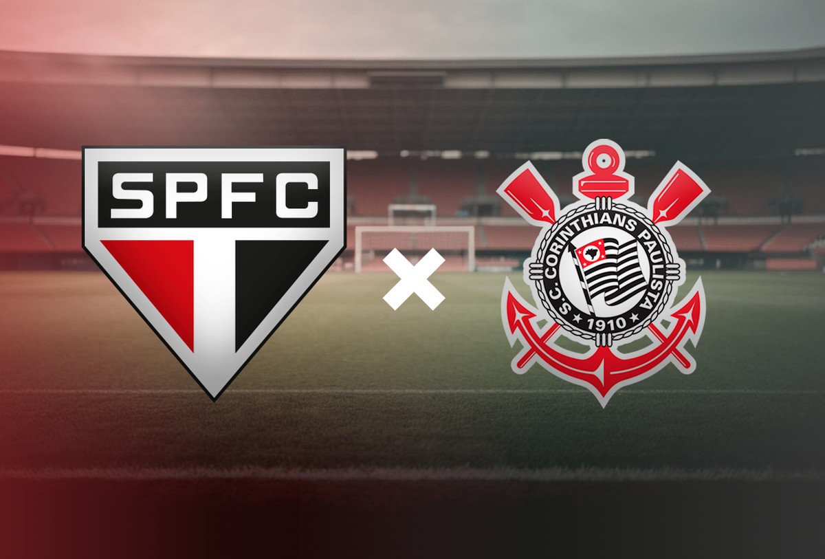 São Paulo x Corinthians: onde assistir ao vivo ao jogo do Brasileirão