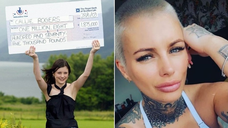 Britânica que ganhou R$ 11,7 milhões em loteria aos 16 anos enfrenta a ...