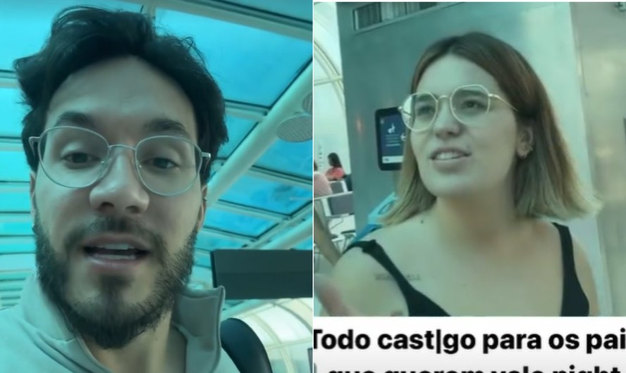 Elizer brinca com Viih Tube sobre maré de azar em viagem: 'Não quero ...