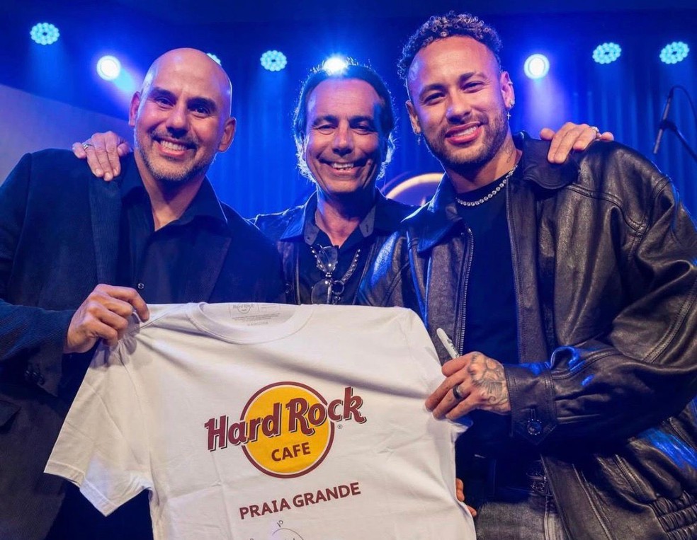 Neymar entra no universo Hard Rock em meio à expansão da marca no Brasil
