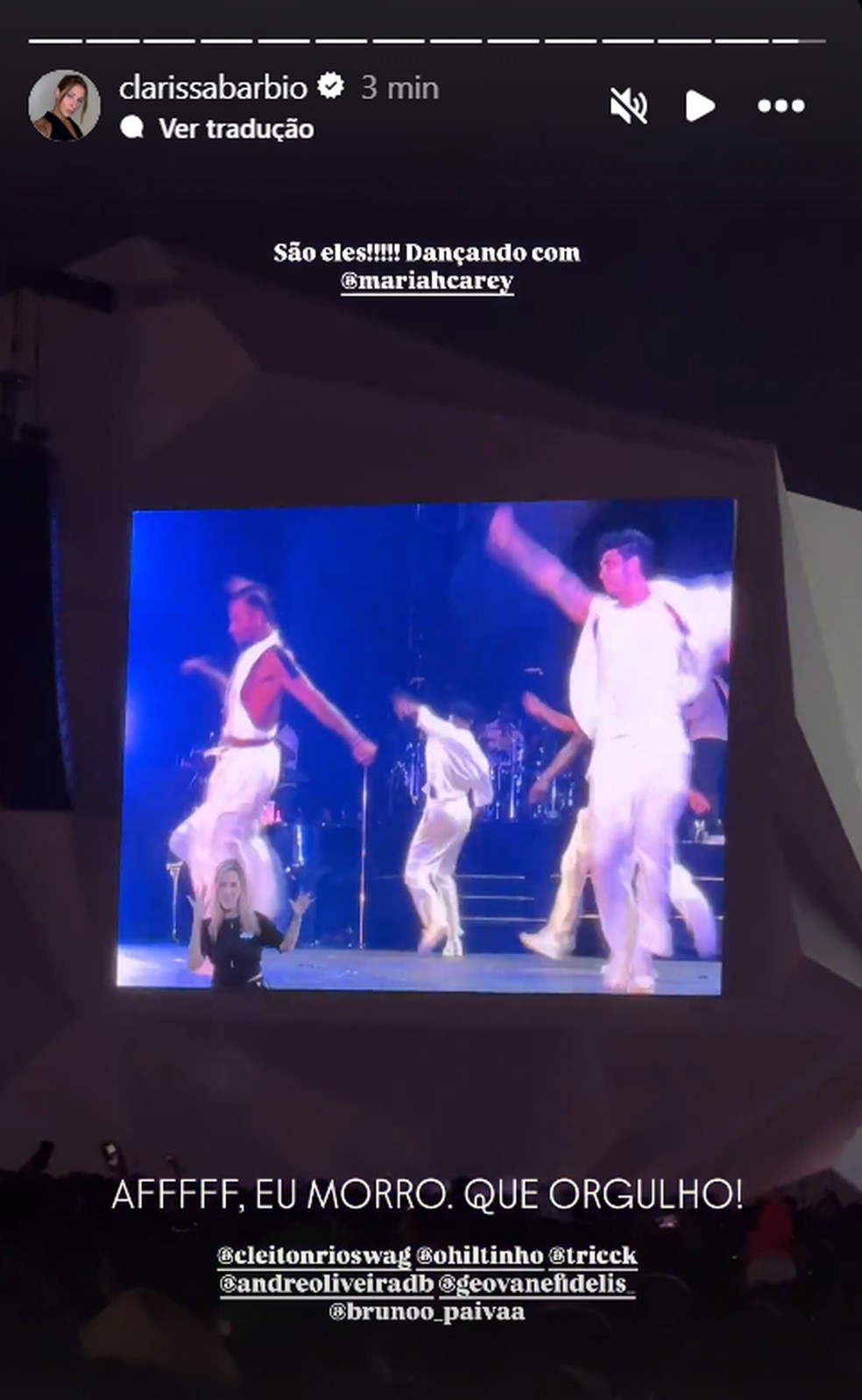 Bailarinos de Anitta participam de show de Mariah Carey no Rock in Rio ...