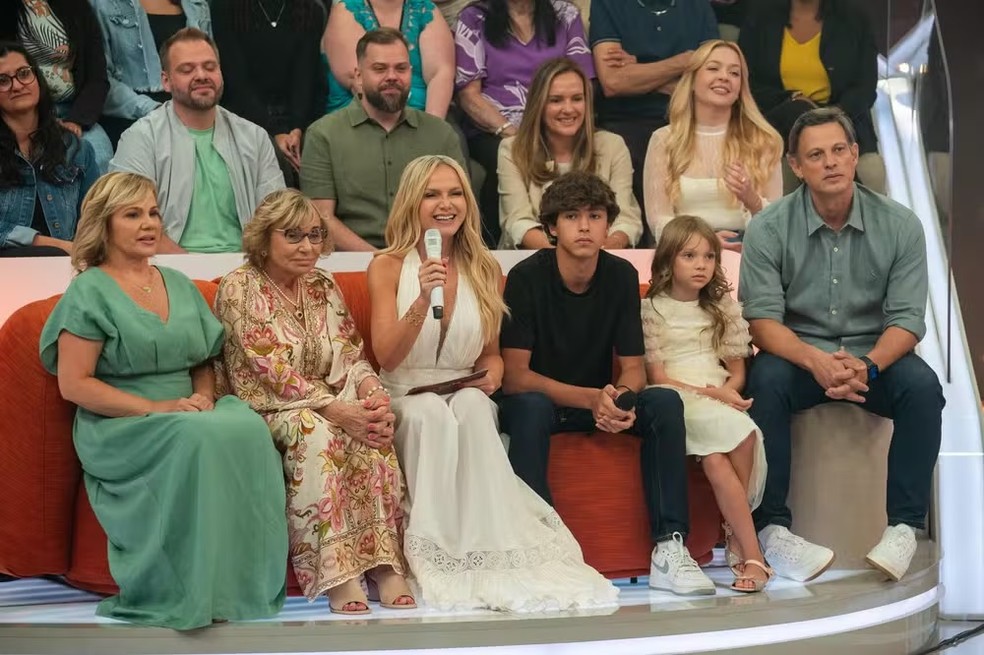 Eliana leva marido para estreia de programa na Globo: Adriano Ricco é ...