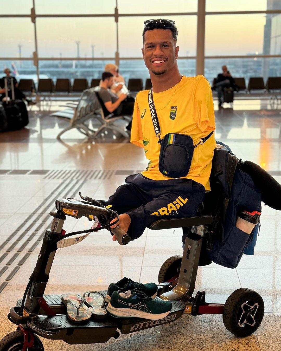 Medalhista de ouro nas paralimpíadas de Paris, Gabrielzinho é ...