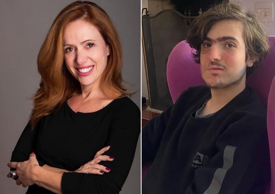 Bel Kutner 'baba' pelo filho de 17 anos na web: 'Meu grandão'