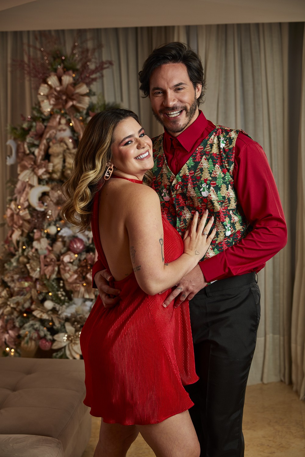 Viih Tube e Eliezer celebram o primeiro Natal de Lua, criam tradições e ...