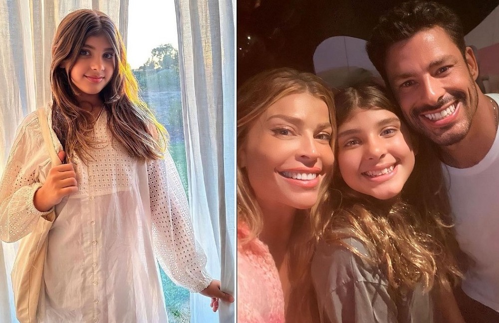 Tamanho de Sofia, filha de Cauã Reymond e Grazi Massafera, impressiona ...