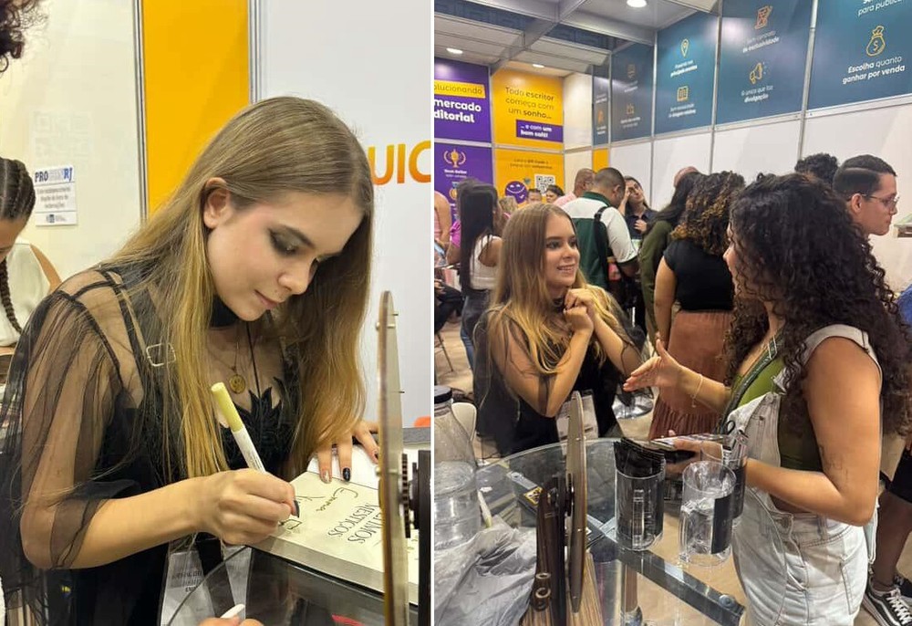 Escritora independente de 20 anos que viralizou na Bienal consegue ...