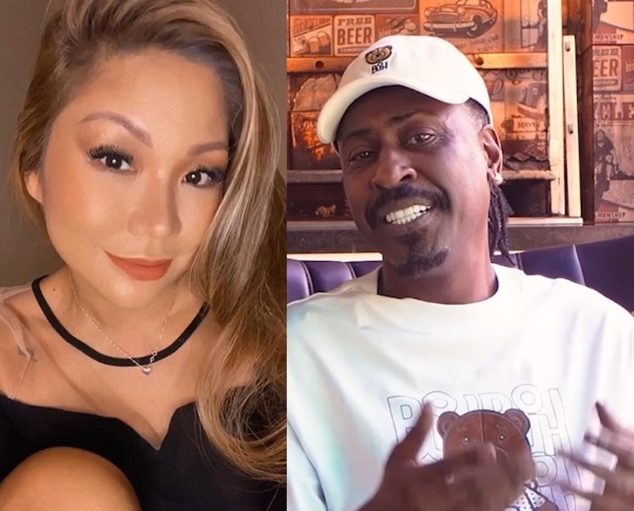 Ex-mulher de Dodô Pixote, Lilian Mayumi cobra dívida do cantor, e ele rebate