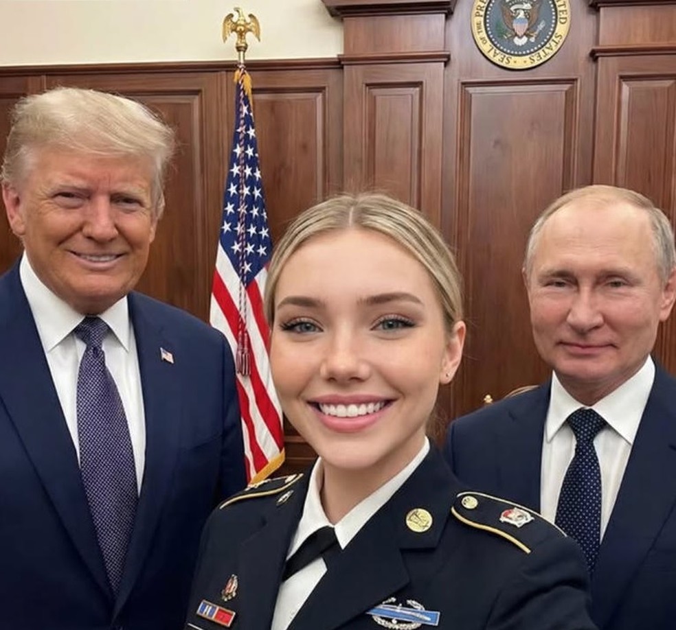 Quem é Jessica Foster? 'Musa patriótica' viraliza na web e faz homens ...