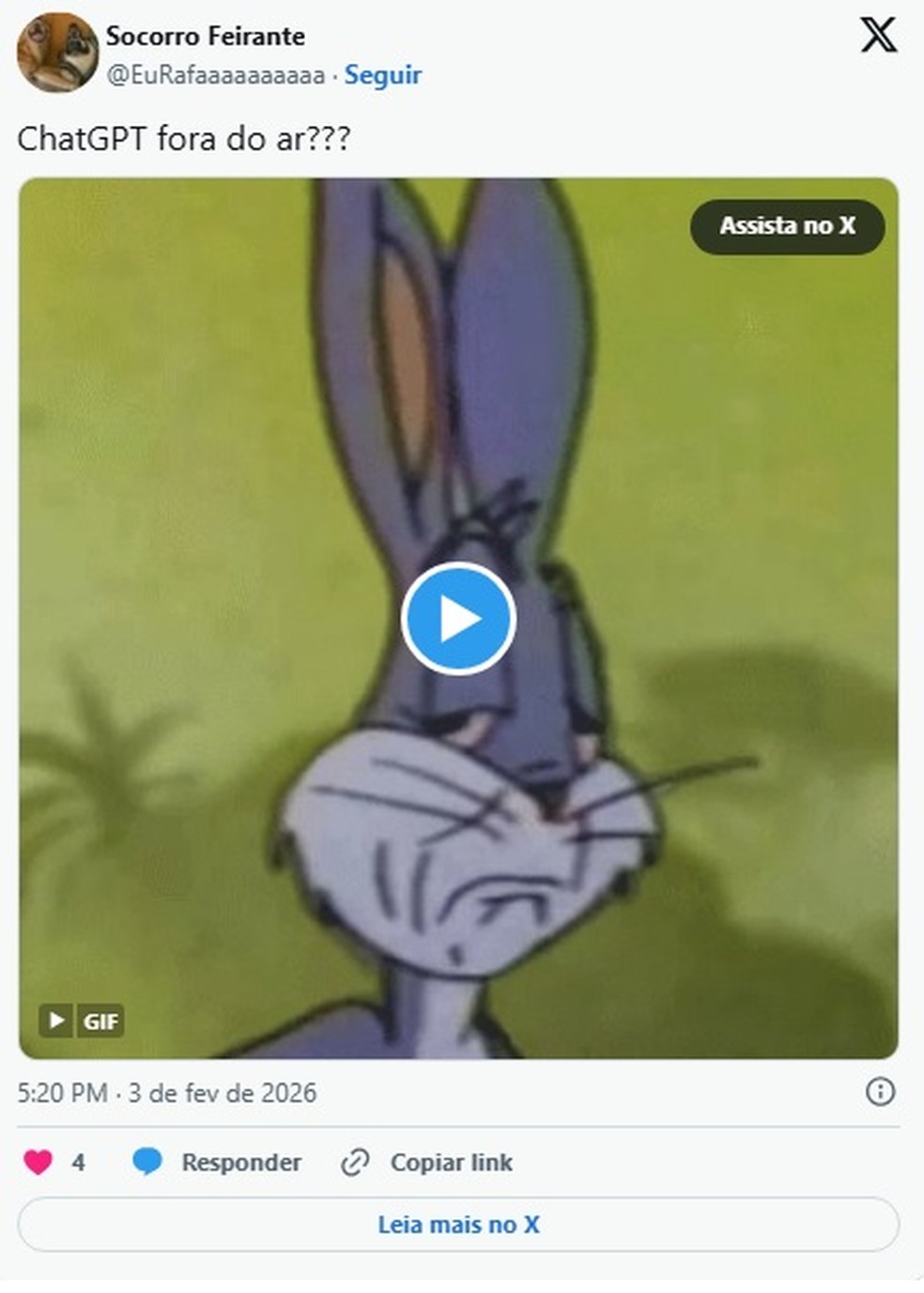 ChatGPT fora do ar? Usuários relatam instabilidade