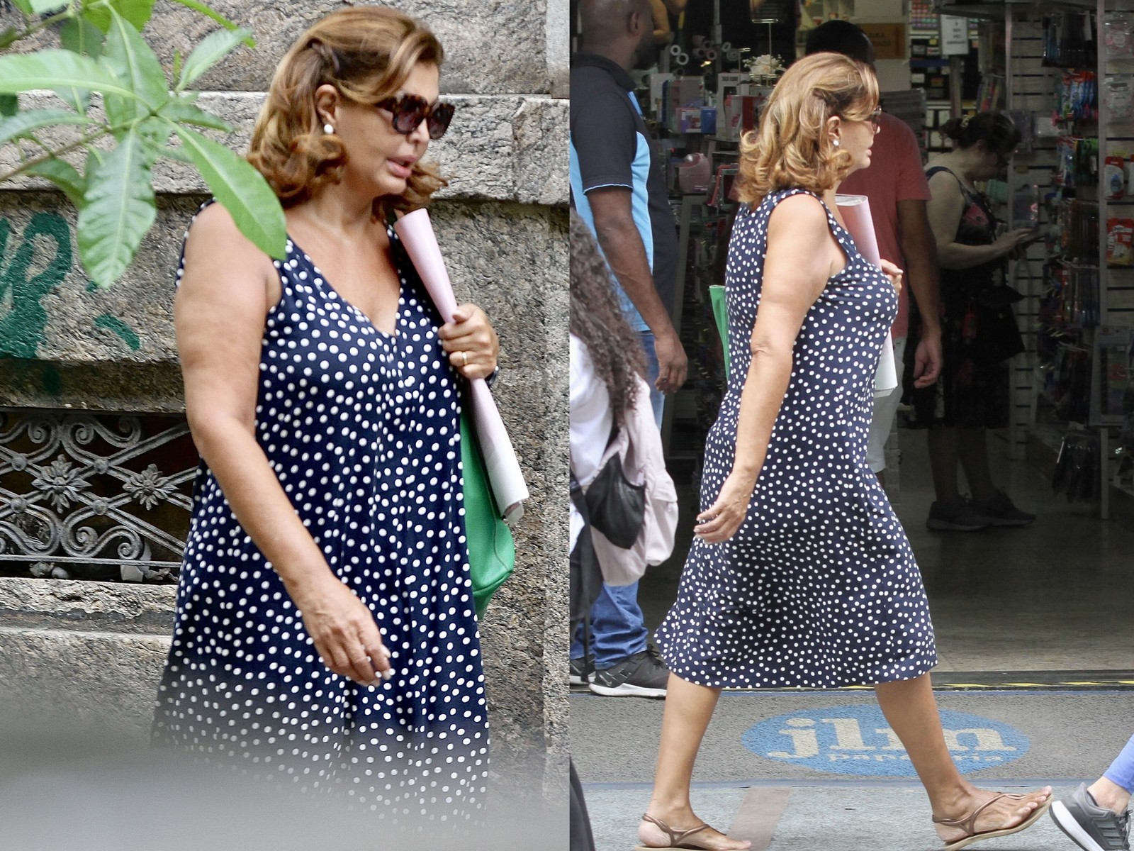 Roberta Close faz rara aparição com o marido suíço em jantar chique no Rio