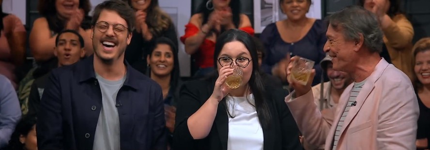 Porchat se surpreende com próprio pai no programa, após fã lembrar dia ...