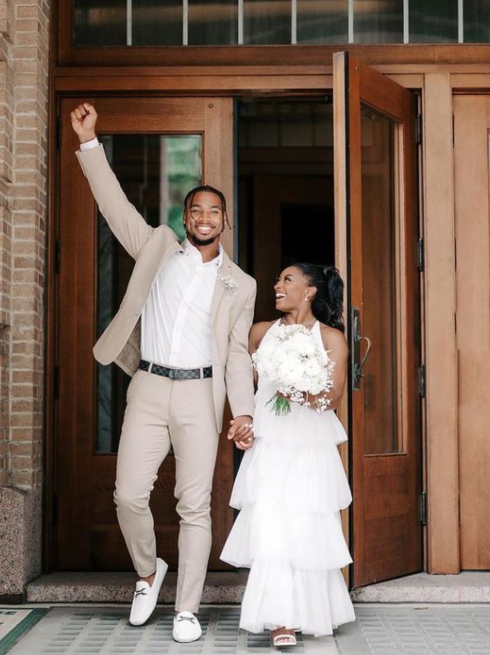 Sangria, jogos e filmes: a história de amor entre Simone Biles e ...