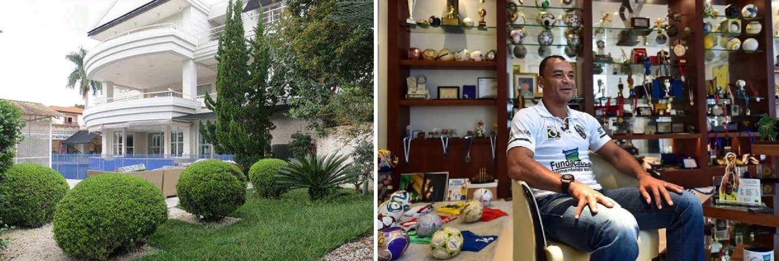 Saiba como é a mansão de Cafu que será leiloada por R$ 27 milhões