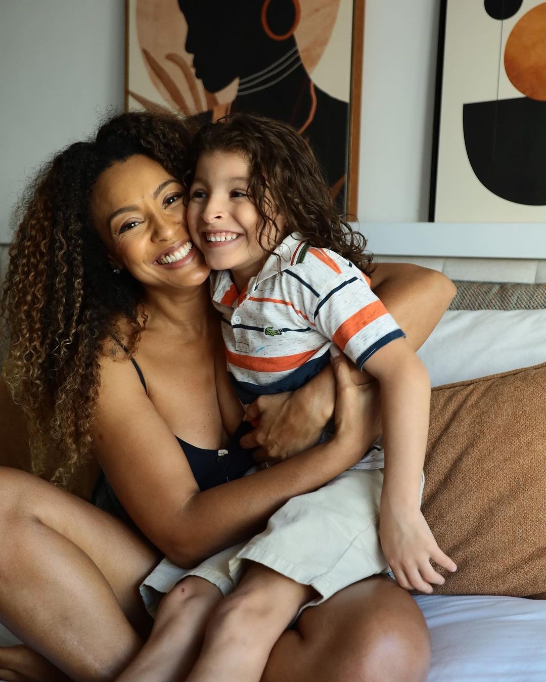 Sheron Menezzes conta que falar o nome de Ben em 'Vai na fé' tinha um gostinho especial