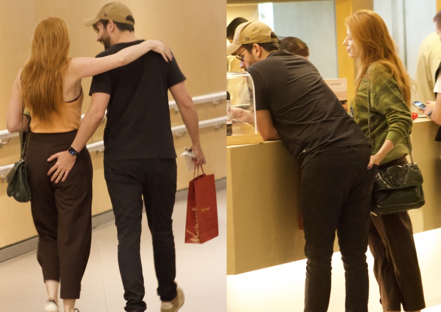 Dani Calabresa troca beijos e ganha 'mão boba' do marido em ida ao ...