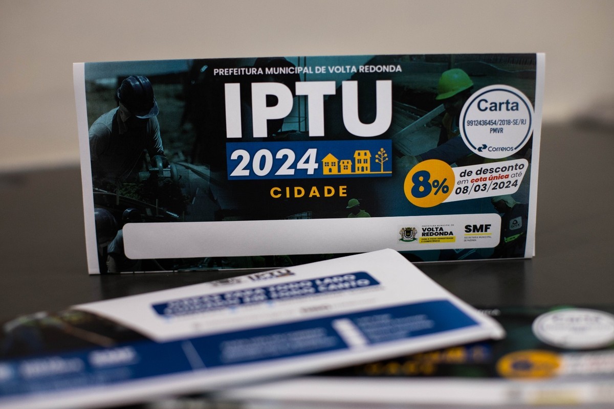 Volta Redonda: começa a entrega dos carnês de IPTU