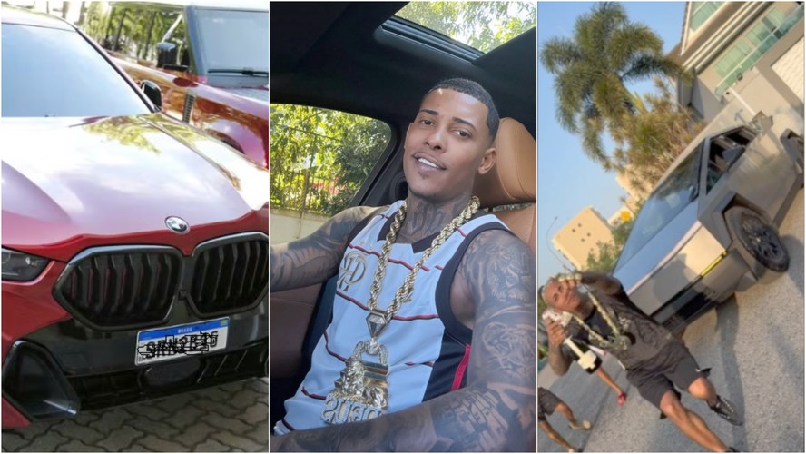 Além de Land Rover roubada, veja os outros carros de luxo da garagem de MC Poze do Rodo