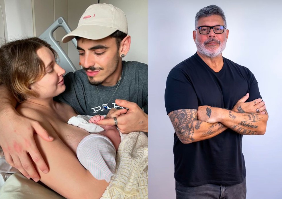 Alexandre Frota é brigado há mais de dez anos com o filho mais velho e não conhece a neta