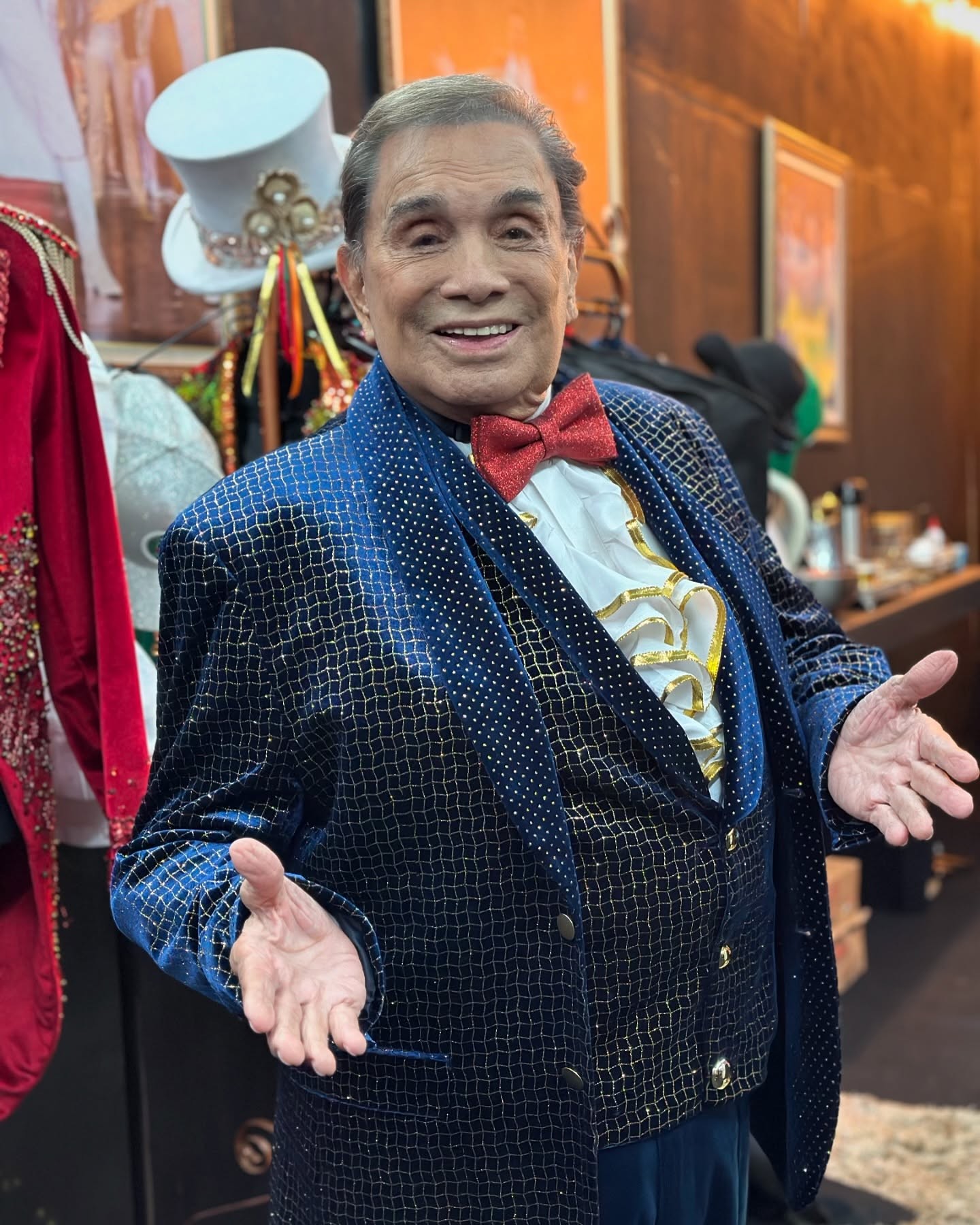 Dedé Santana ganha declaração da filha atriz no seu aniversário de 89 anos