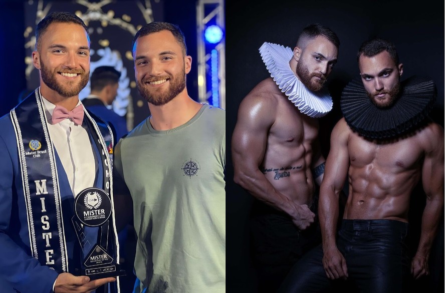 Novo Mister Brasil, gaúcho Matheus Maia tem irmão gêmeo e juntos já ...