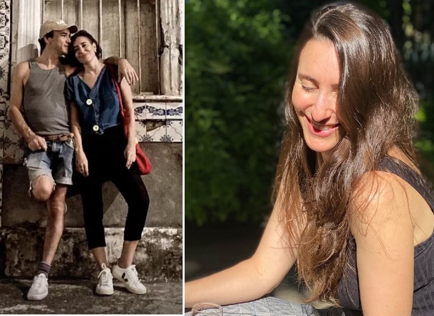 Namoro discreto de Caio Blat com escritora fica sério e casal já fala ...