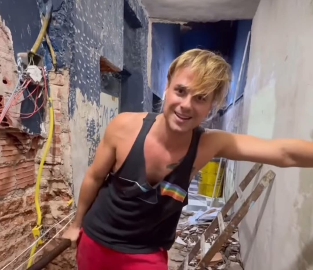 Ex-galã de 'Malhação', Daniel Erthal deixa as ruas e mostra obra de bar ...