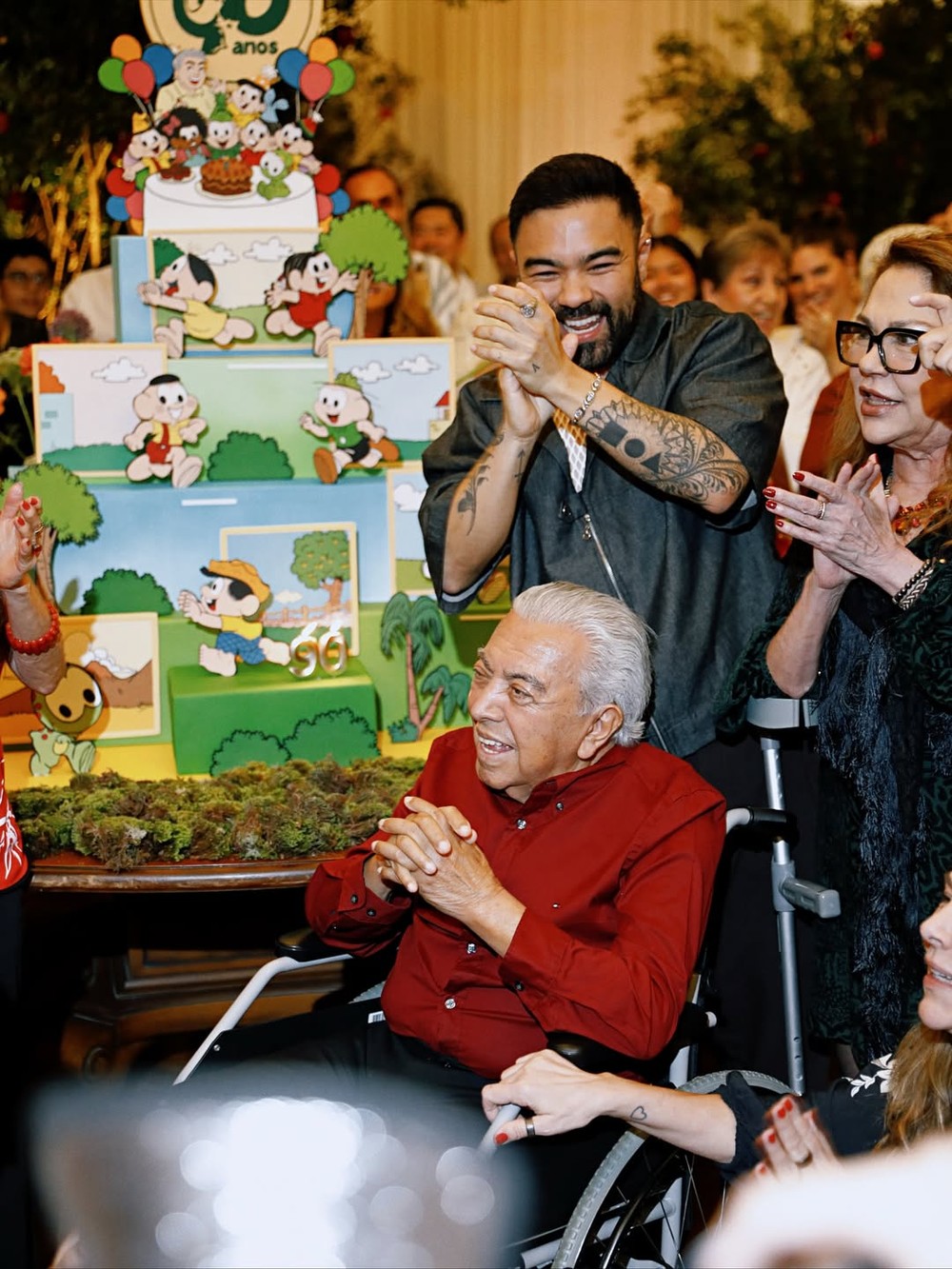 Mauricio de Sousa celebra os 90 anos com os 9 filhos que viraram ...