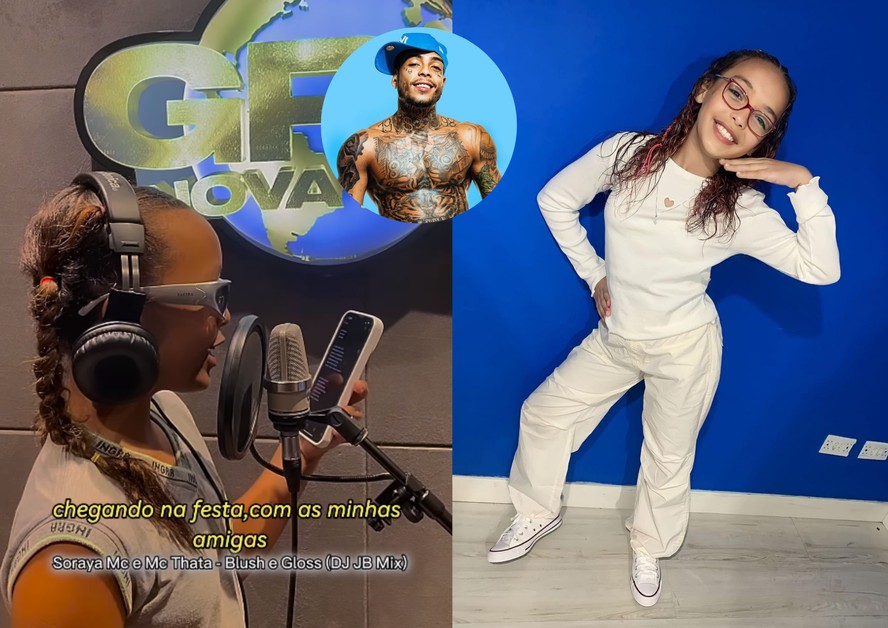 Filha de MC Kevin investe em carreira de cantora e atriz mirim