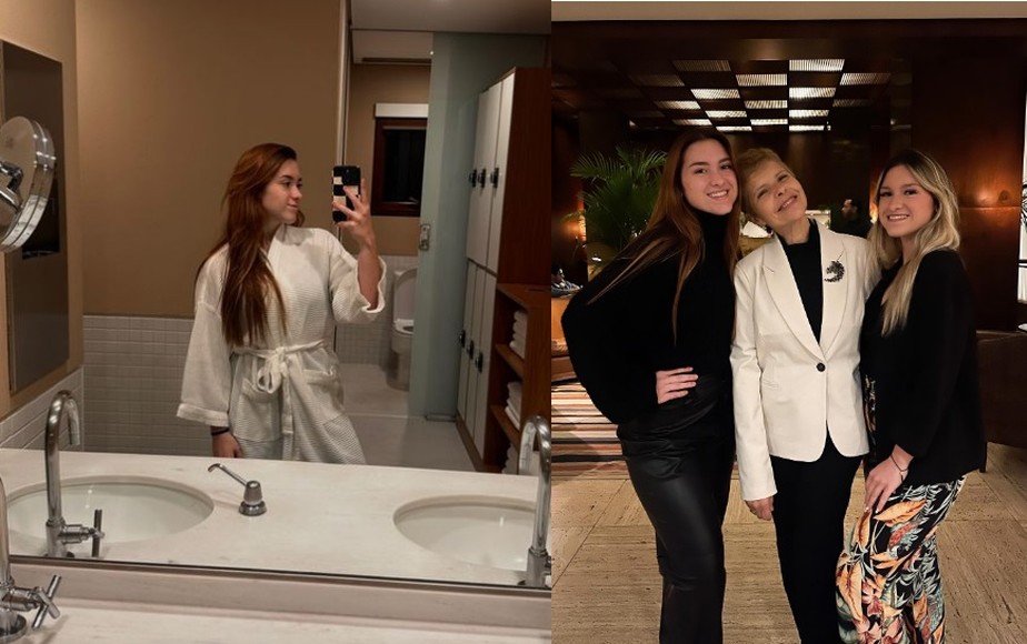 Filhas de Gugu se hospedam em hotel de luxo em SP e aproveitam para ...