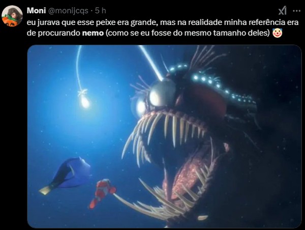 'Nemo' mentiu? Web resgata cena do filme para comparar com peixe 'diabo ...