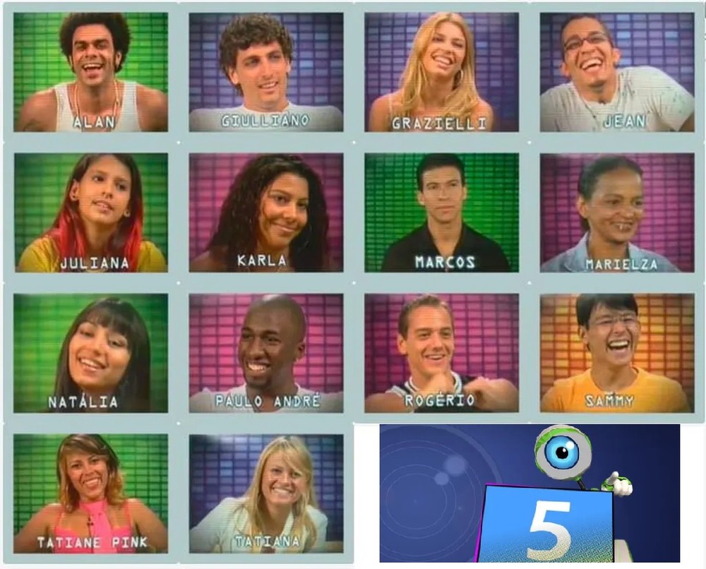 Superlista traz todos os participantes do 'Big Brother Brasil' desde a ...
