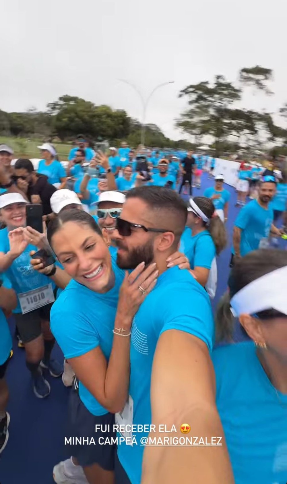 Corrida em família! Bell Marques participa de corrida com Mari Gonzalez ...
