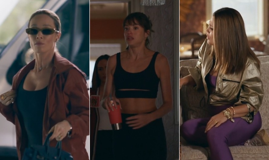 Personagens de 'Quem ama cuida' levam 'looks de academia' para o dia a ...