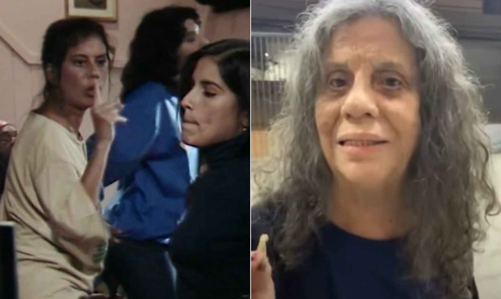 Maria Gladys reaparece pelas ruas do Rio após filha relatar sumiço