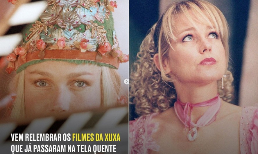 Viu todos? Equipe de Xuxa relembra filmes da apresentadora que já ...