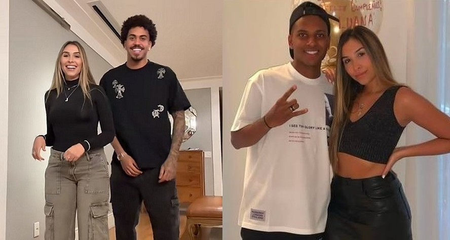 Ex de Rodrygo Goes, influenciadora surge com outro jogador e levanta ...