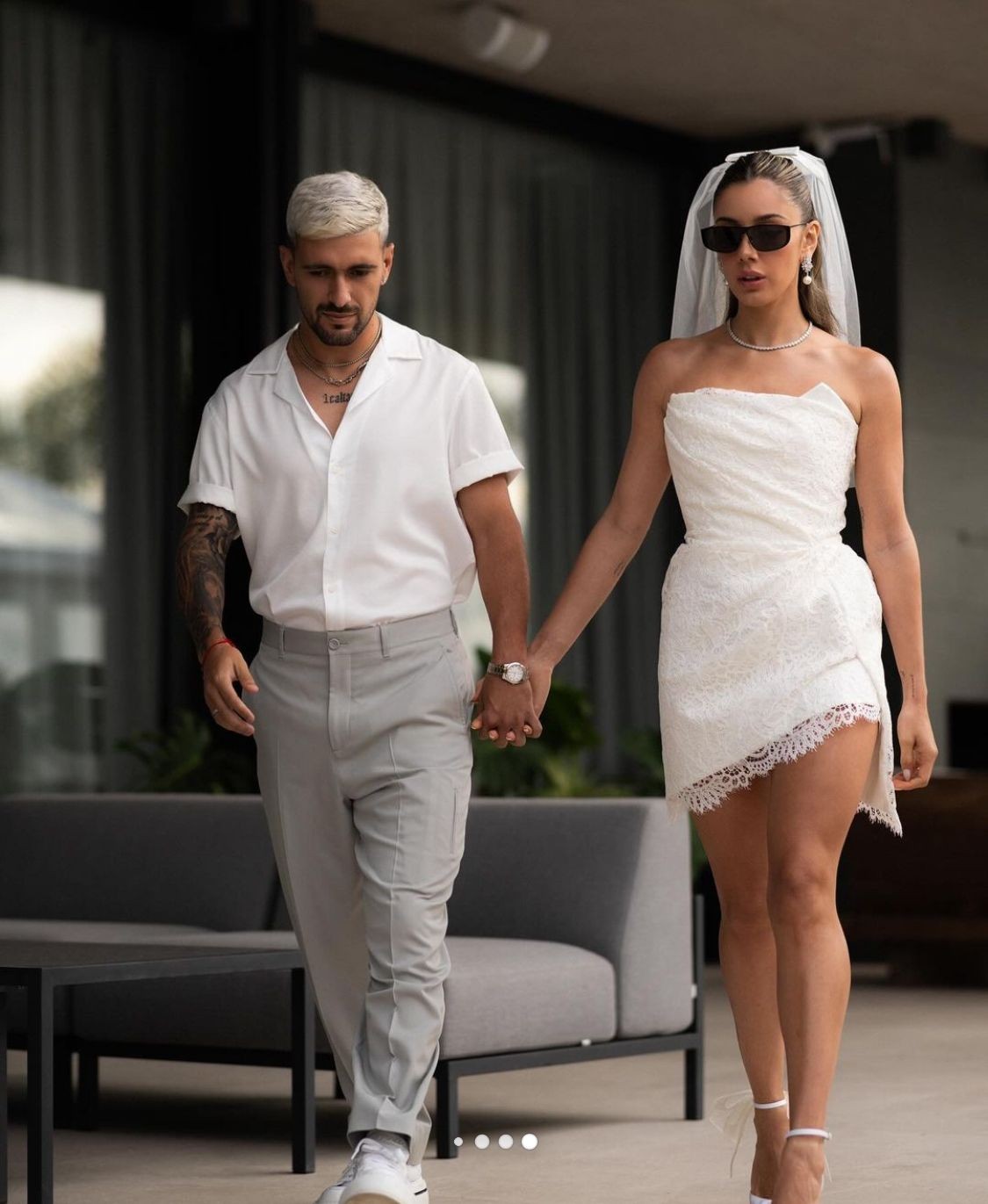 Mais um! Arrascaeta do Flamengo se casa no religioso com Camila ...