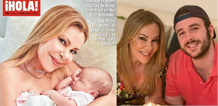 Atriz espanhola Ana Obregón vira mãe aos 68 anos por meio de barriga de ...