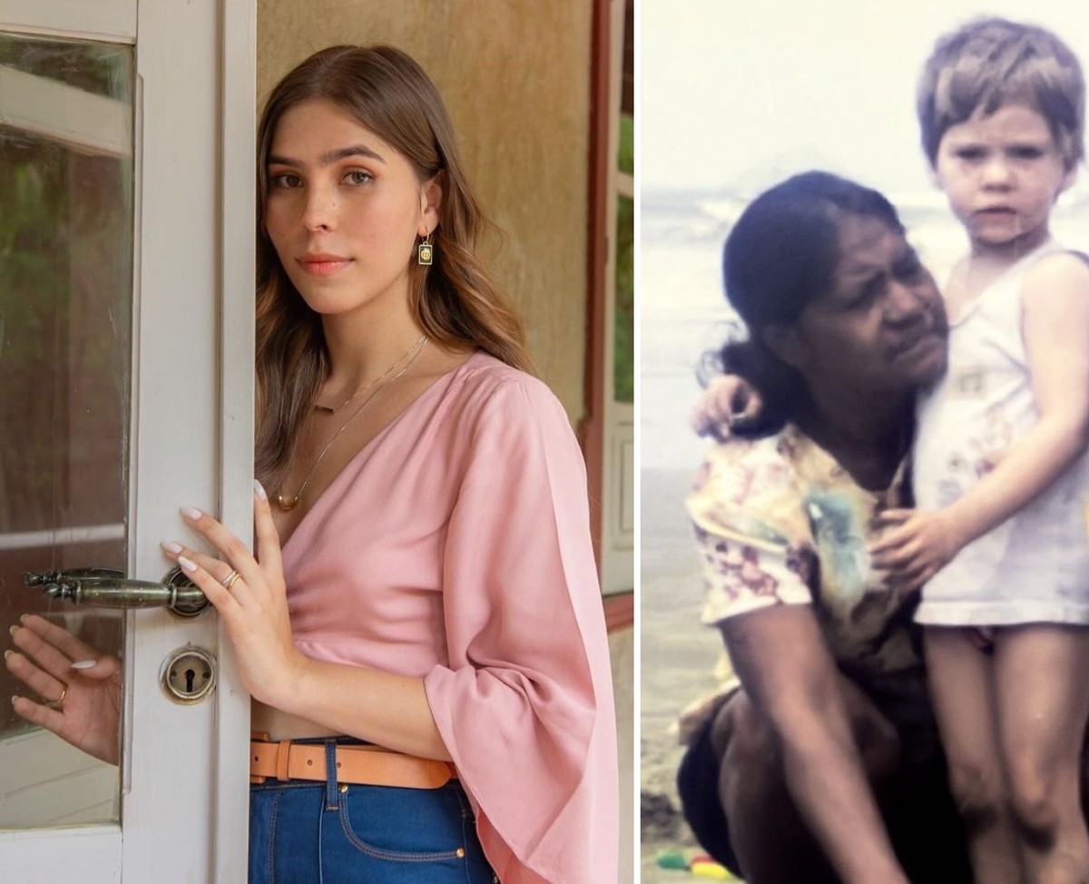 Buba em 'Renascer', Gabriela Medeiros mostra foto na infância, antes da ...