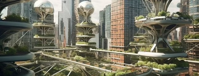 Inteligência artificial aponta como serão metrópoles dos EUA em 2050