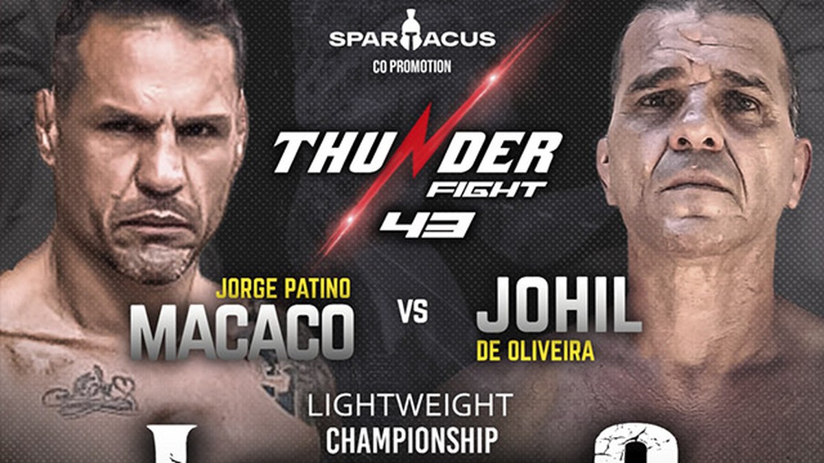Thunder Fight 43 e Spartacus MMA serão atrações da Arnold South América