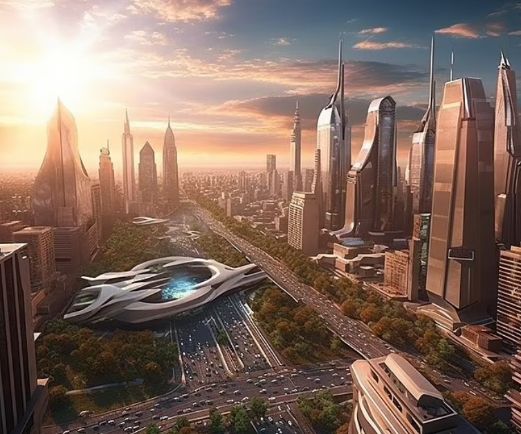 Inteligência artificial aponta como serão metrópoles dos EUA em 2050