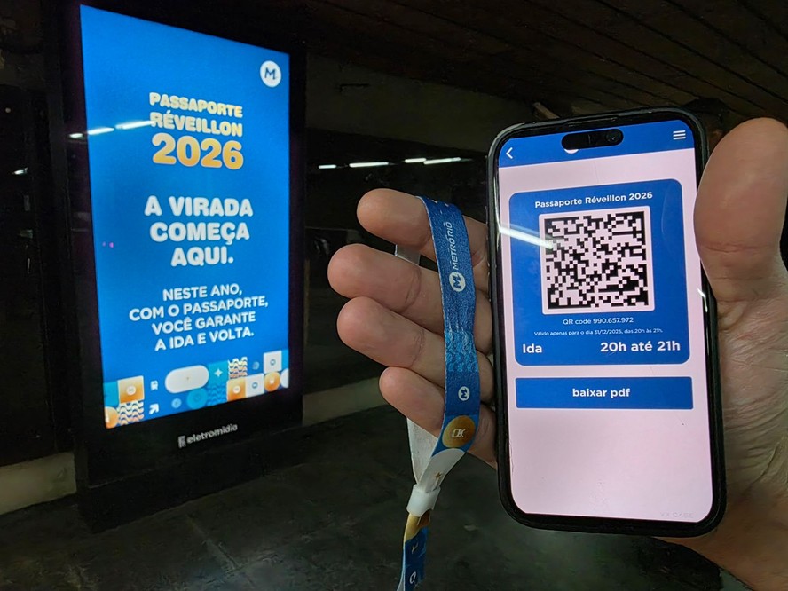 Réveillon 2026 em Copacabana: Metrô no Rio terá pulseira obrigatória ...